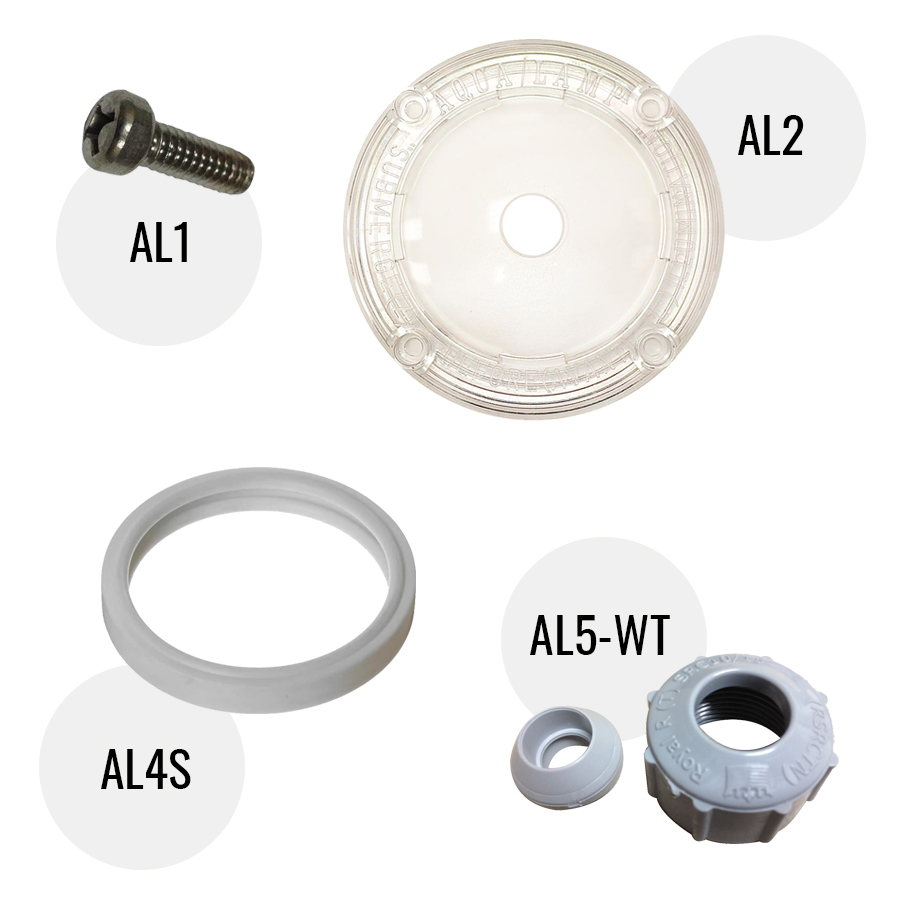 Consolidated - Aqua/Lamp + Rainbow Rays Replacement Parts