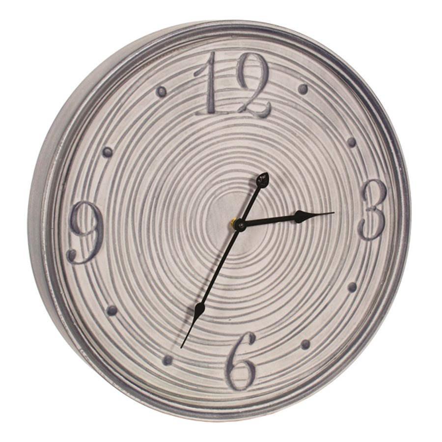 Faded Blue Tree Stump Rings Clock - Patio Accessories - Pioneer Family ...