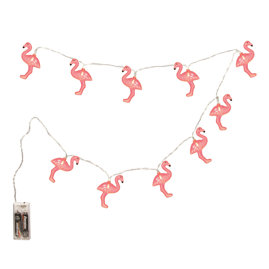 LED Flamingo String Lights