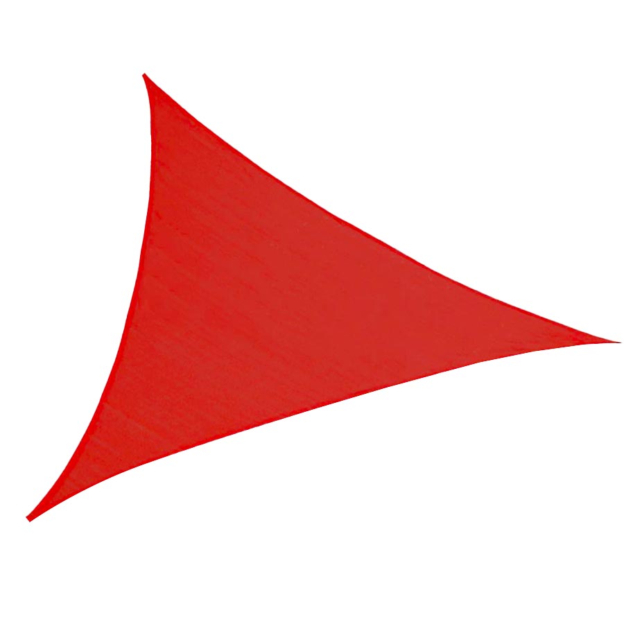 Red Triangular Sail - Patio Shade