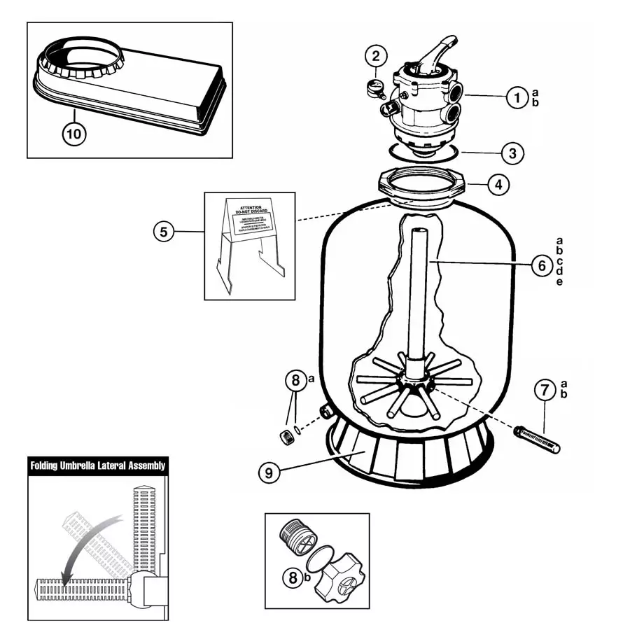 Sand Filter Parts Diagram