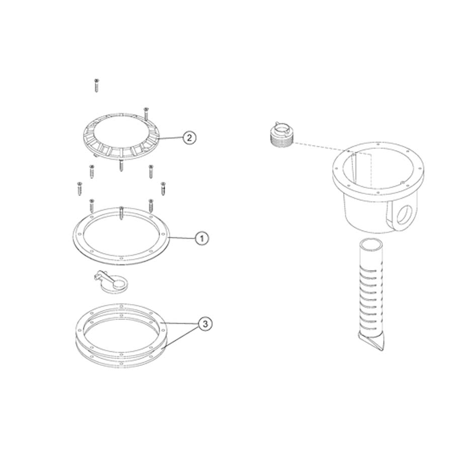 Kafko - Main Drain Parts - Equator Main Drain