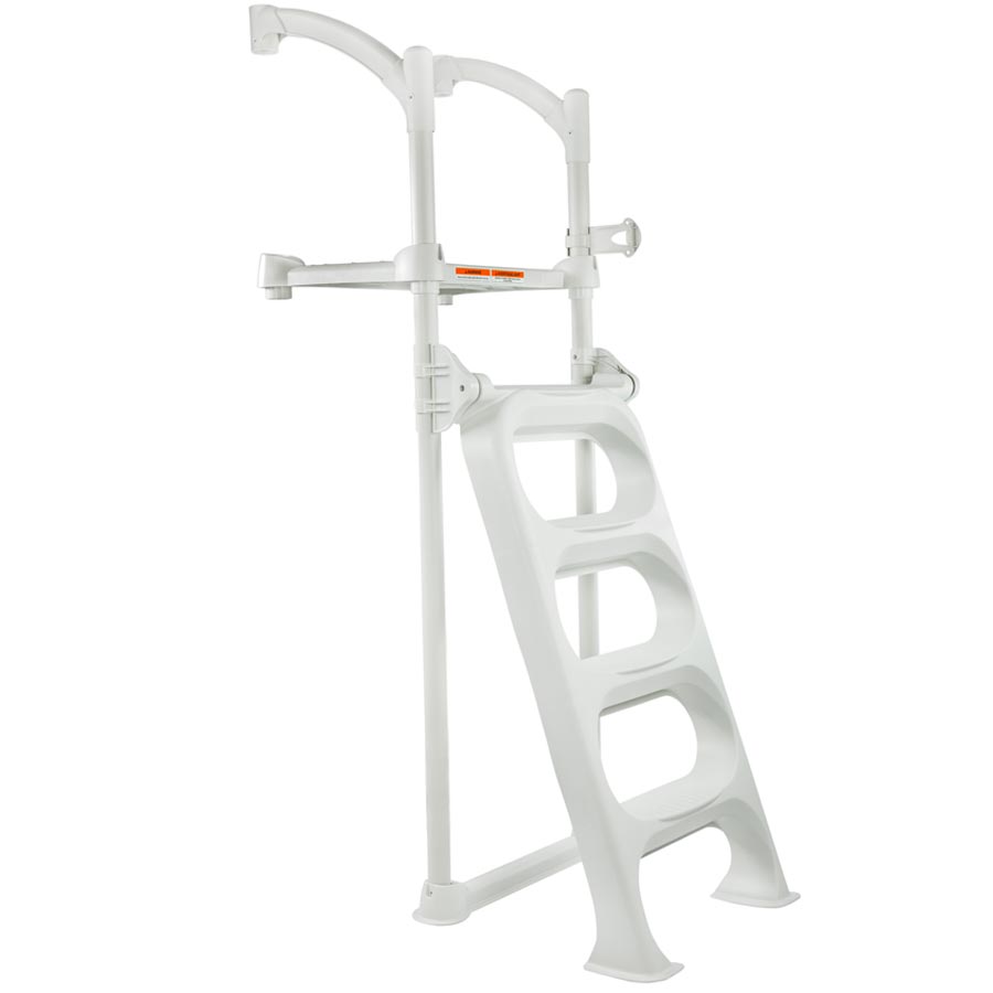 Fiesta Drop In Step Exterior Ladder - Pioneer Family Pools