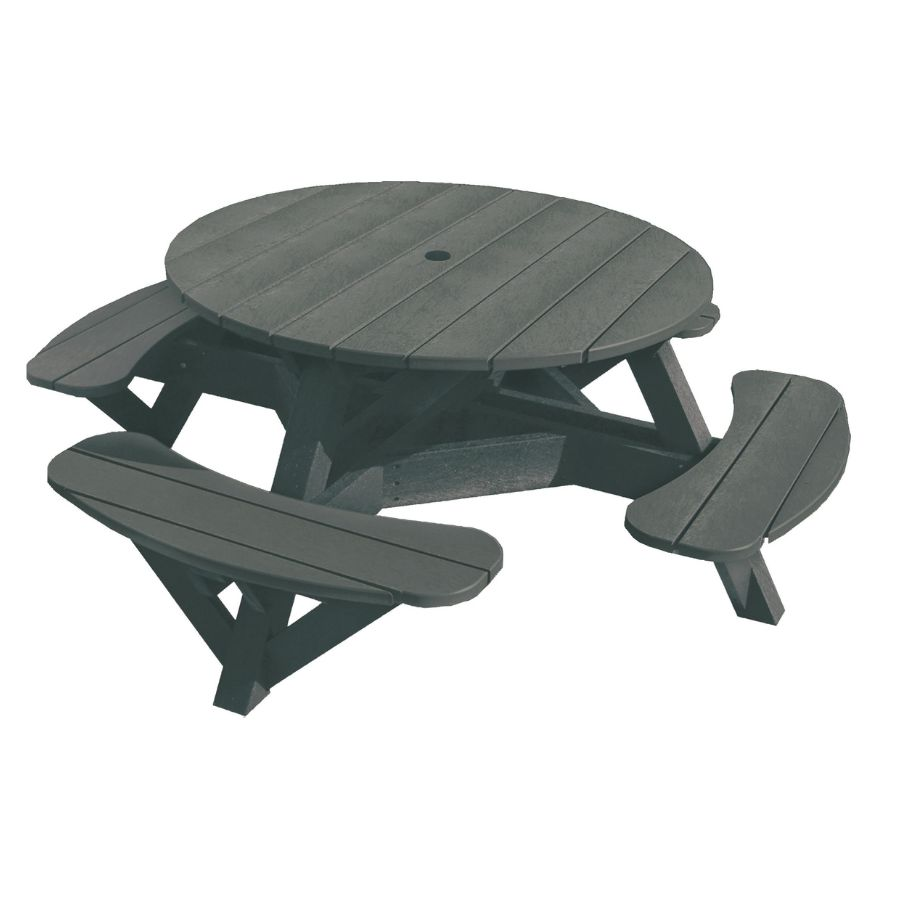 51" Picnic Table Slate Grey