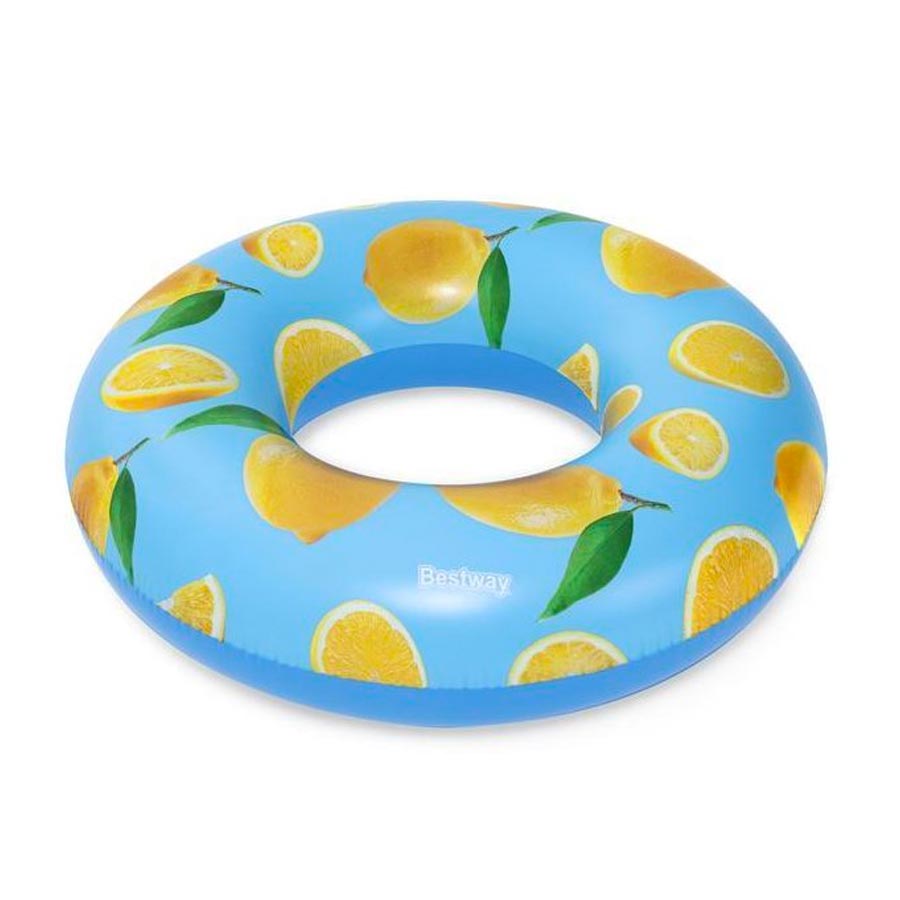 Lemon Swim Ring Pool Float | Pioneer Family Pools