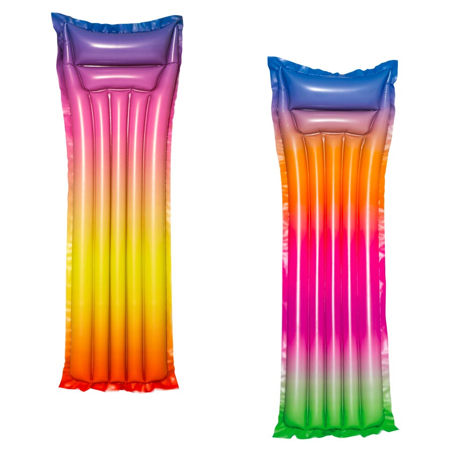 Rainbow Pool Mat Pool Float | Pioneer Family Pools