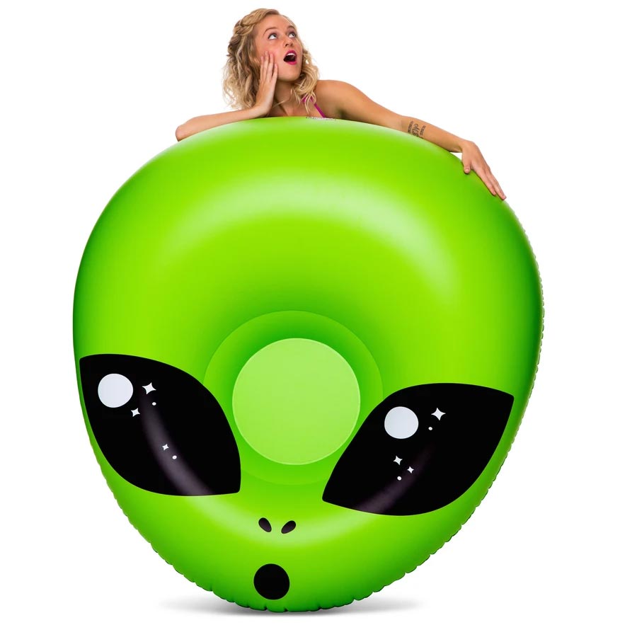 Alien Head Pool Float - Bigmouth - TOY-BMPF0086 - Pioneer Family Pools